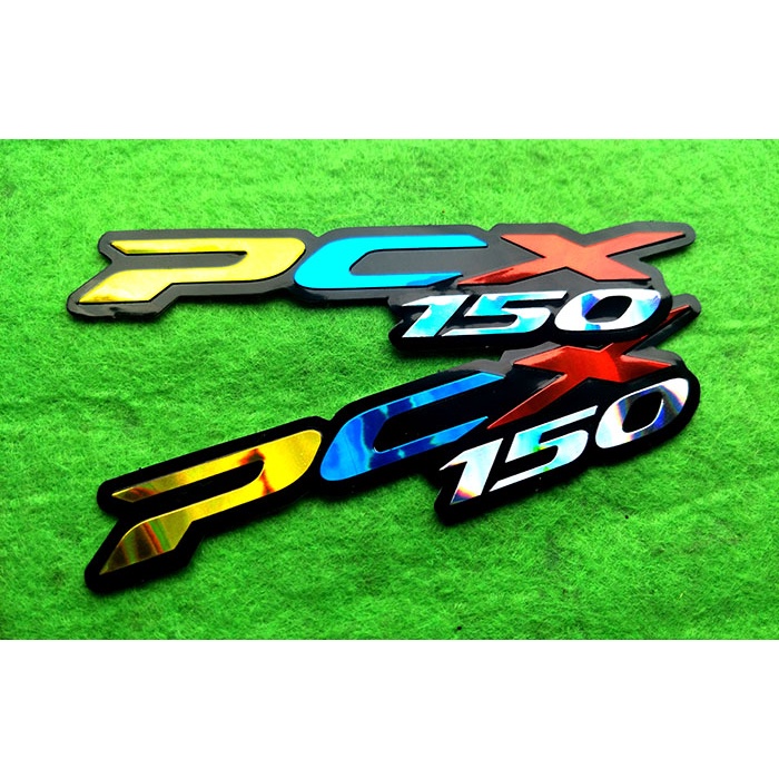 PCX 150 cc Sticker Motorcycle Accessories Pvc Texture Glossy | Shopee ...