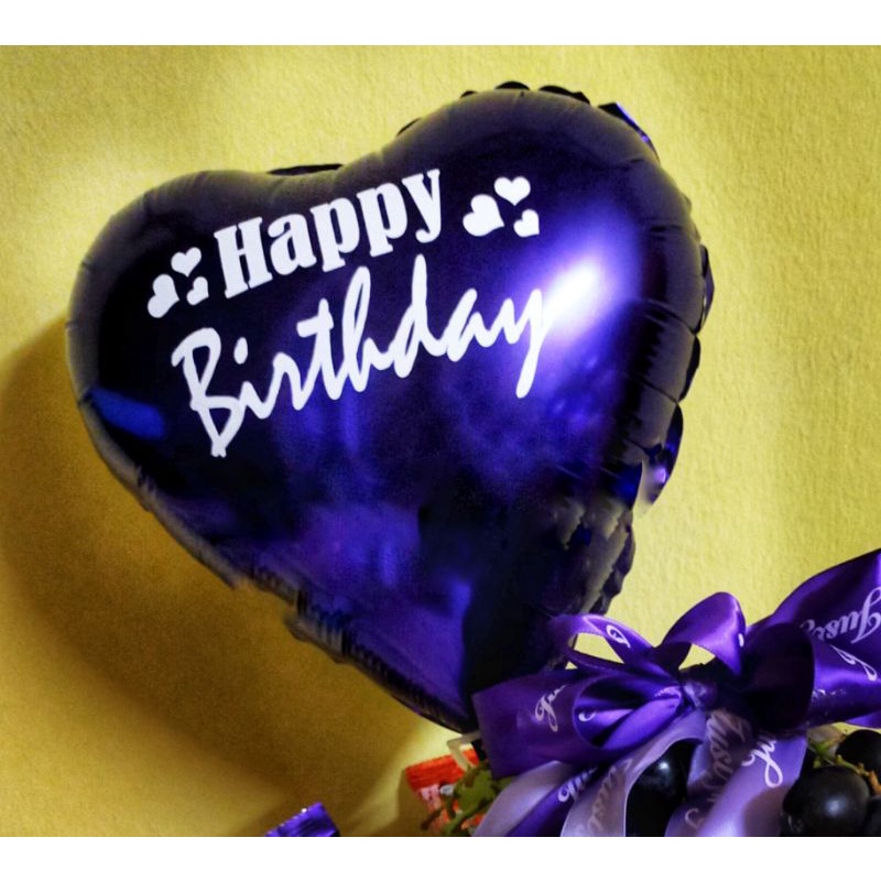 sticker belon/birthday sticker/ sticker putih / bobo sticker/ happy ...