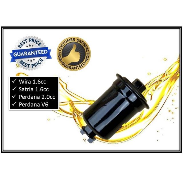 Fuel filter proton wira 1.6 putra 1.3 1.5 1.6 1.8 satria 1.6 wira 1.6 ...