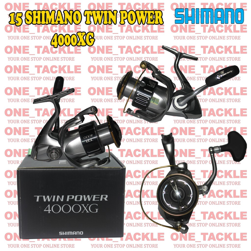 Shimano Twin Power Spinning Reel 2015, 2016, 2020 (Original 100%) | Shopee Malaysia