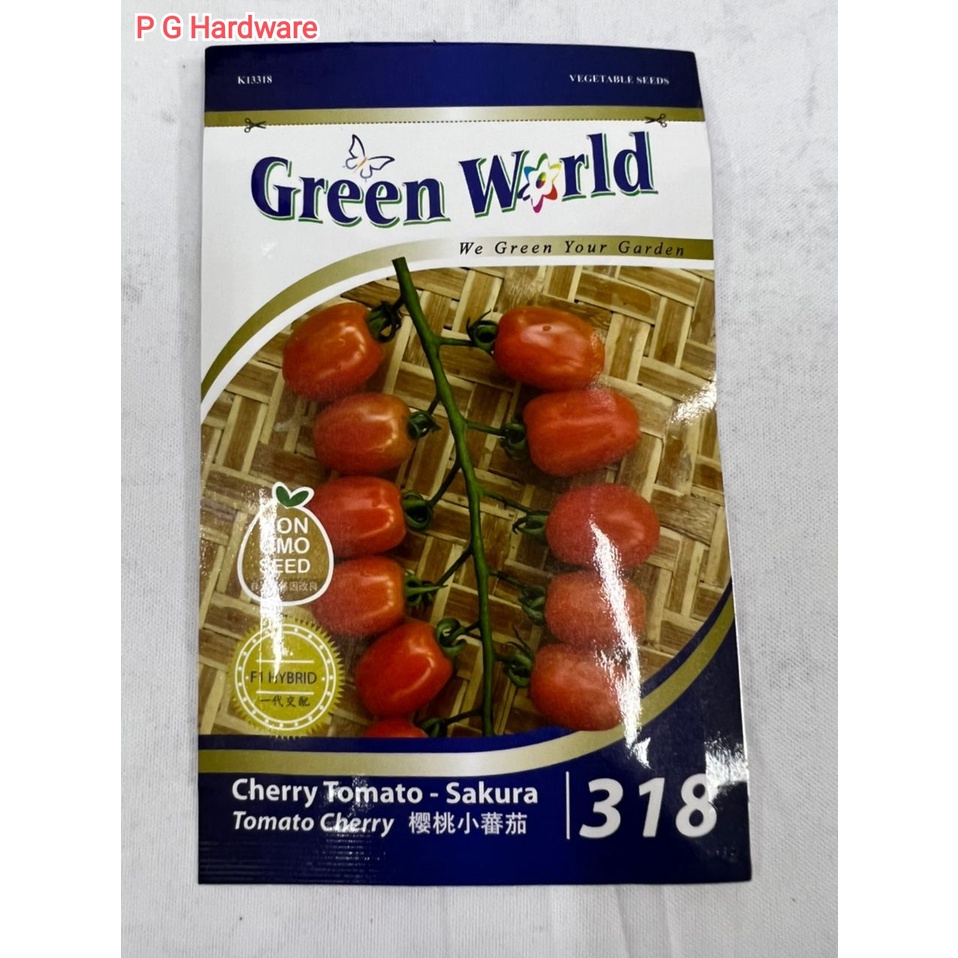 GREEN WORLD Vegetable Seed @318 Cherry Tomato ( Sakura ) | Shopee Malaysia