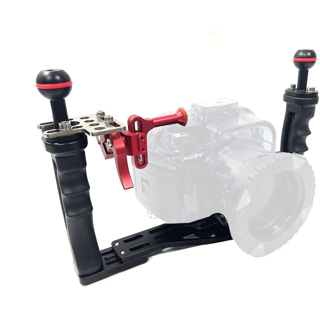 Nitescuba NS10 Underwater Camera tray extendable handle grips bracket ...