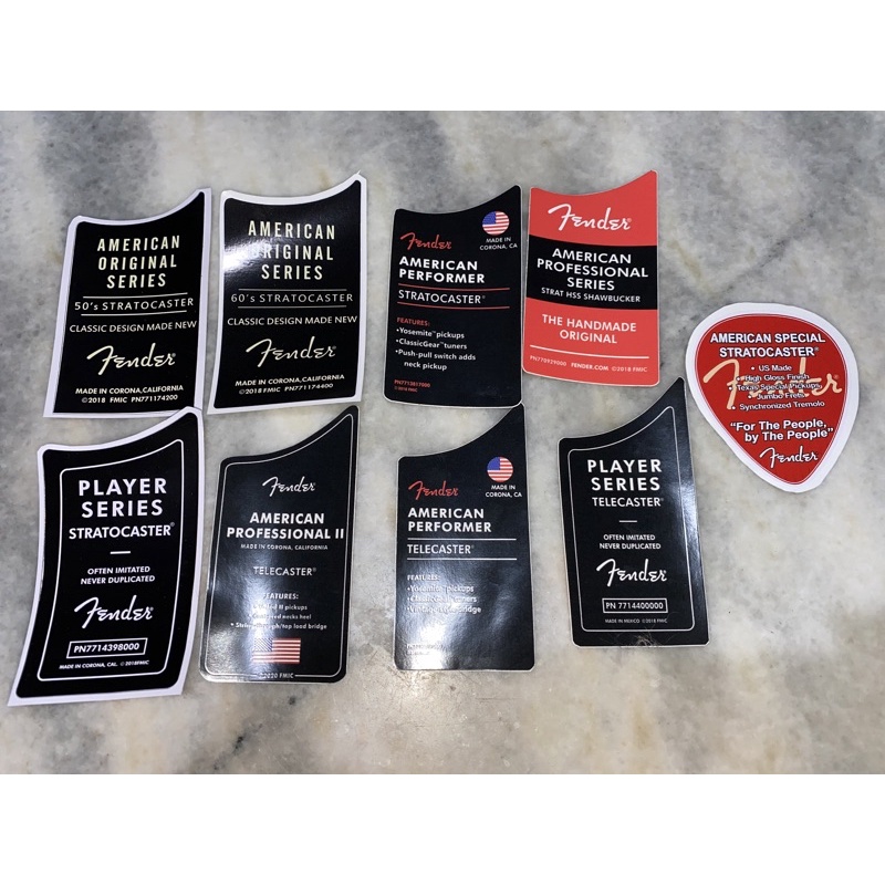 Fender telecaster/stratocaster Pickup Guard Stickers | Shopee Malaysia