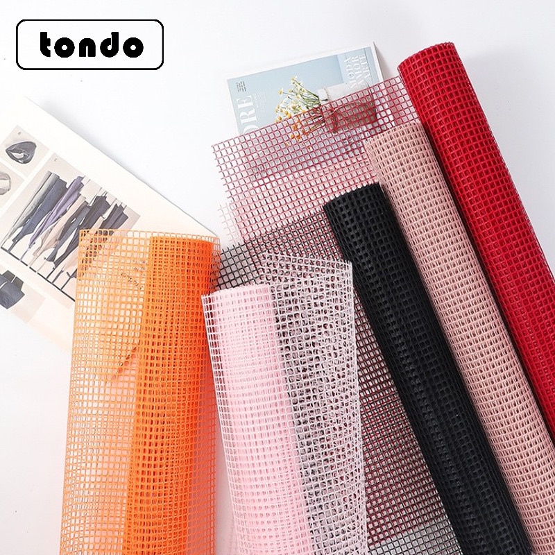 [ 50cm x 5M ] Beautiful Korean Square Eye Yarn Mesh Roll for Luxurious ...