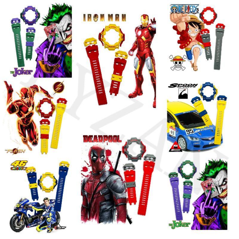 (NO TERM COD) BAND AND BEZEL - BNB GBD100 MATTE SOLID CUSTOM | Shopee ...