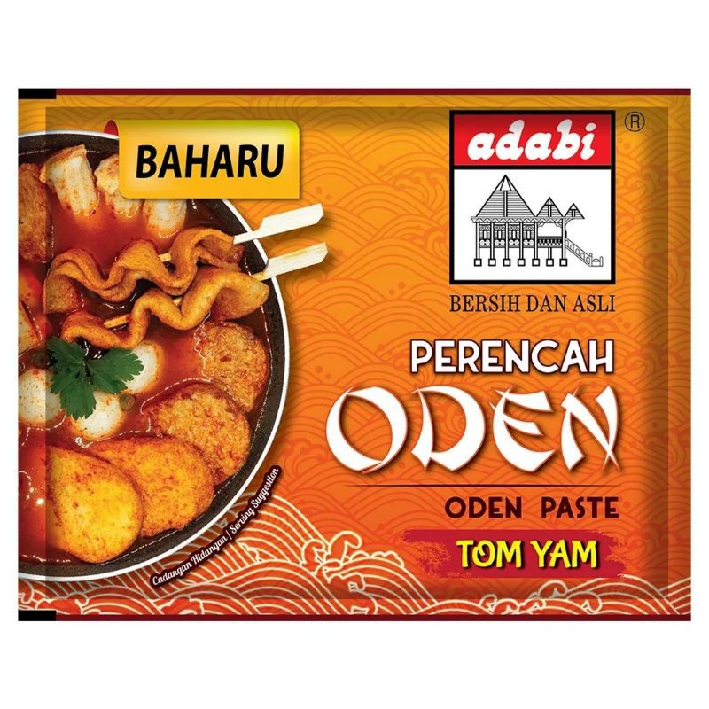 ADABI Perencah Oden Tomyam dan Kimchi Odeen 120g | Shopee Malaysia
