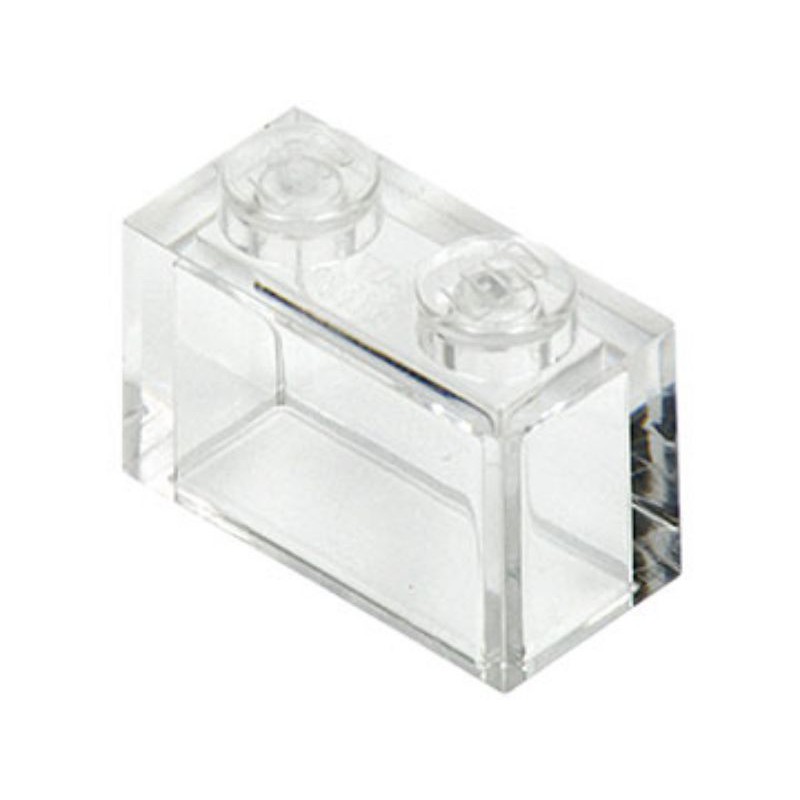 ~ FB ~ Lego Brick - Trans Clear 1 x 2 | Shopee Malaysia