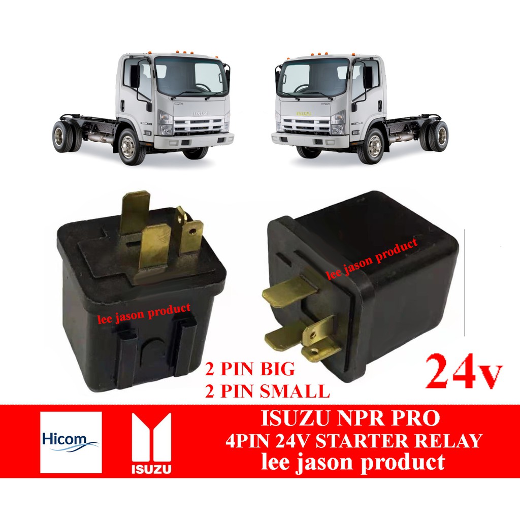 TH-R315V ISUZU NPR PRO 4PIN 24V STARTER RELAY 8-97264947-0 touch relay ...