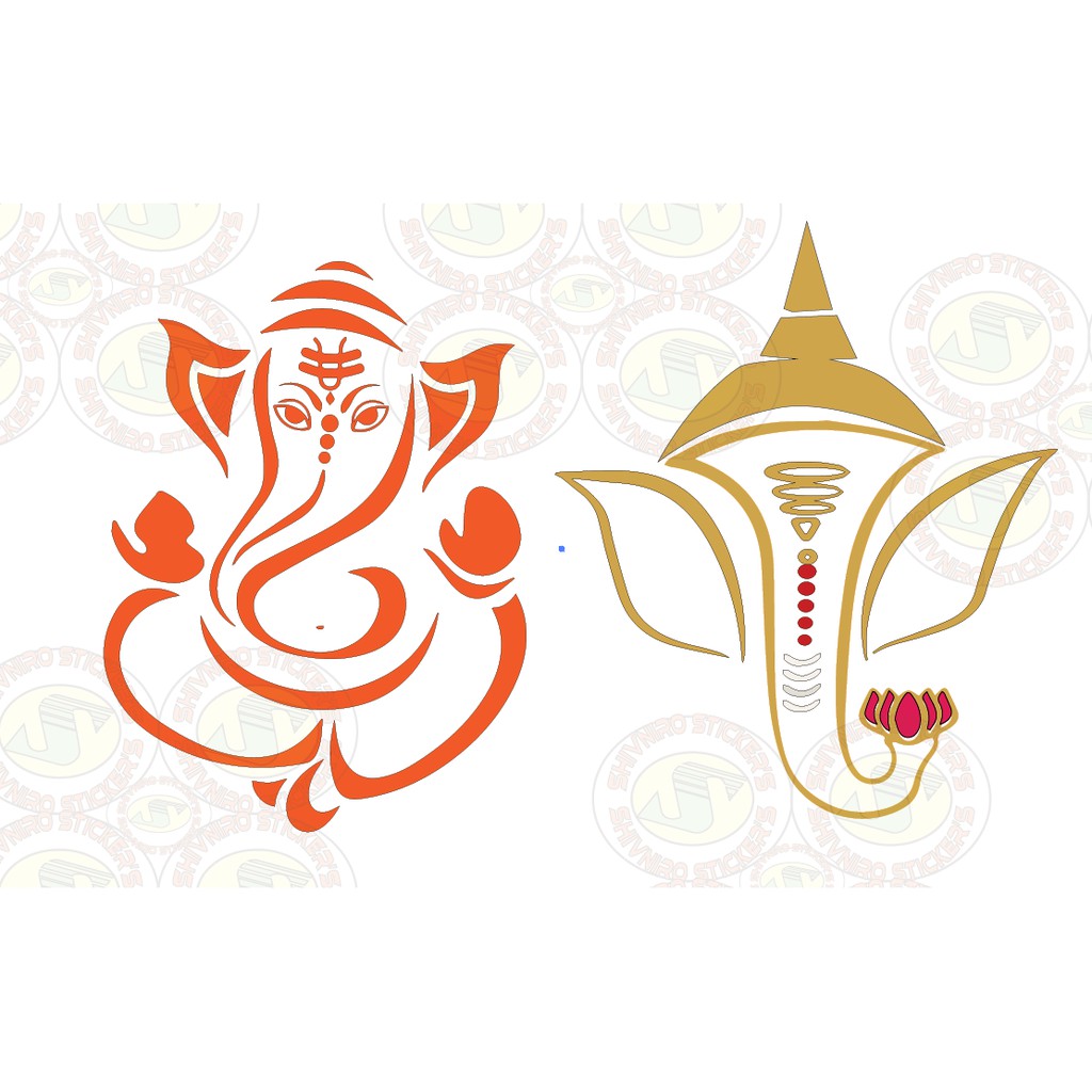 God Ganesha STICKER | DECAL| LORRY STICKER| BIKE STICKER| STICKER ...