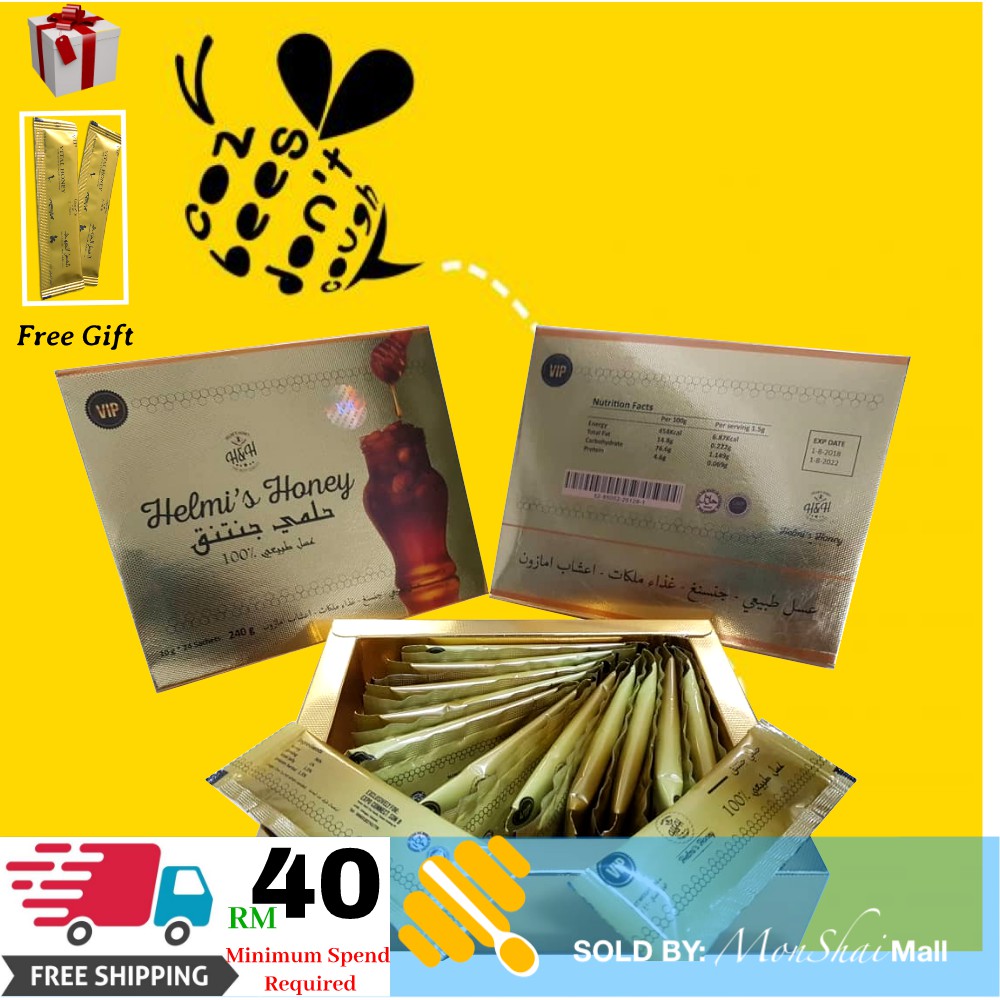 Helmi's Honey VIP Original For Man With Natural Herb. Improving Health ...
