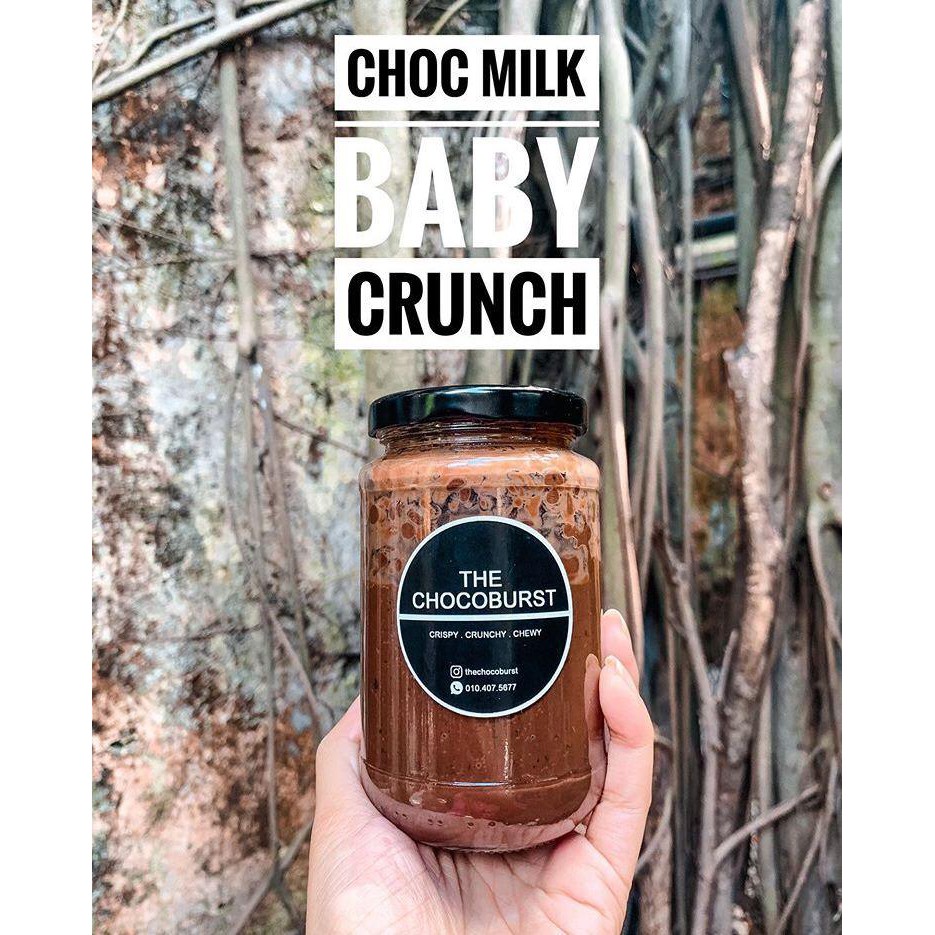 The Chocoburst -Choco Jar Milk Choc Baby Crunch | Shopee Malaysia