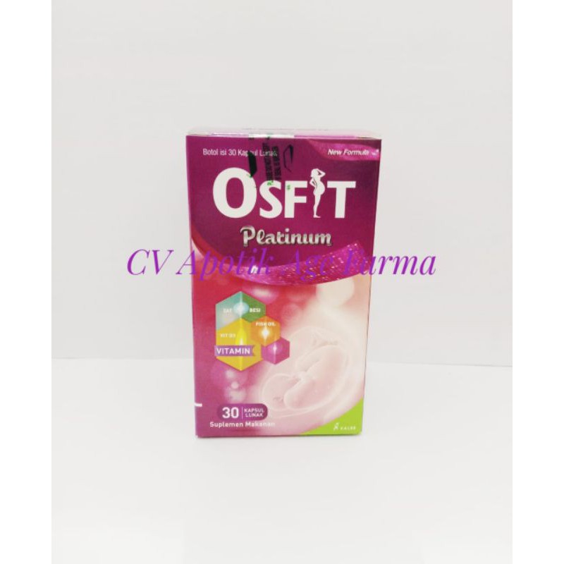 Osfit Platinum Caps 30 Contents (Kalbe Farma) | Shopee Malaysia