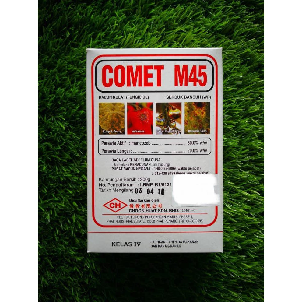 200G Comet M45 Mancozeb 80% Racun Kulat Fungicide | Shopee Malaysia