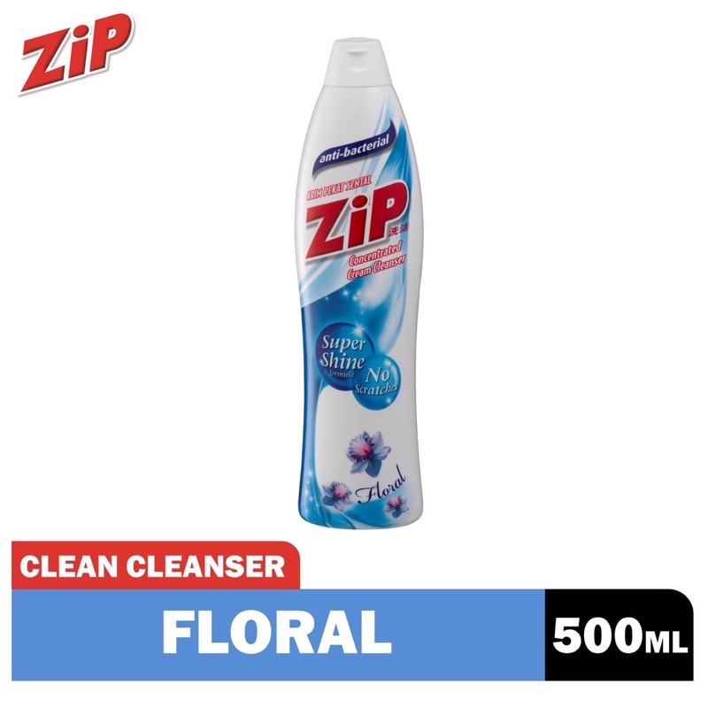 Zip Cream Cleanser - Floral (500ml) | Shopee Malaysia