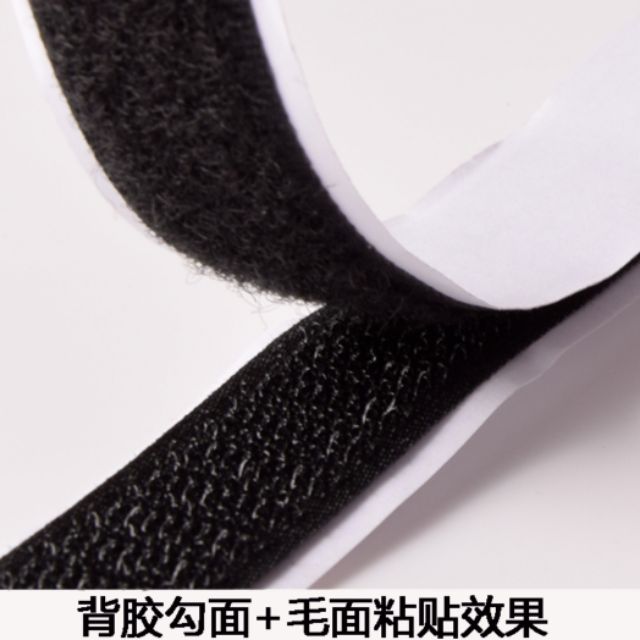 🇲🇾READY STOCK🇲🇾1meter x 25mm ( sepasang) DOUBLE TAPE Velcro tape Hook ...