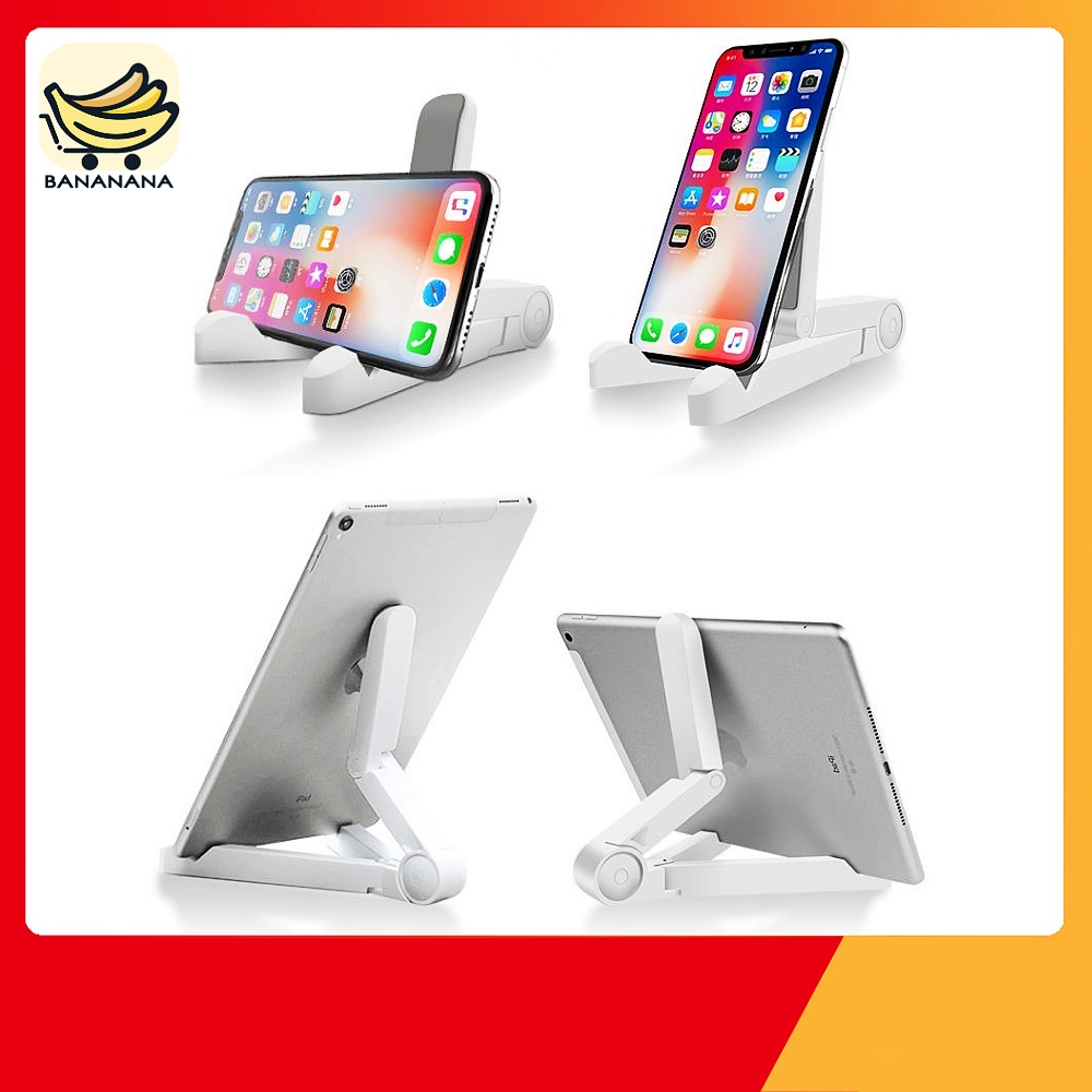 BANANANA Foldable Tablet Holder Portable Phone Stand Folding Triangle ...