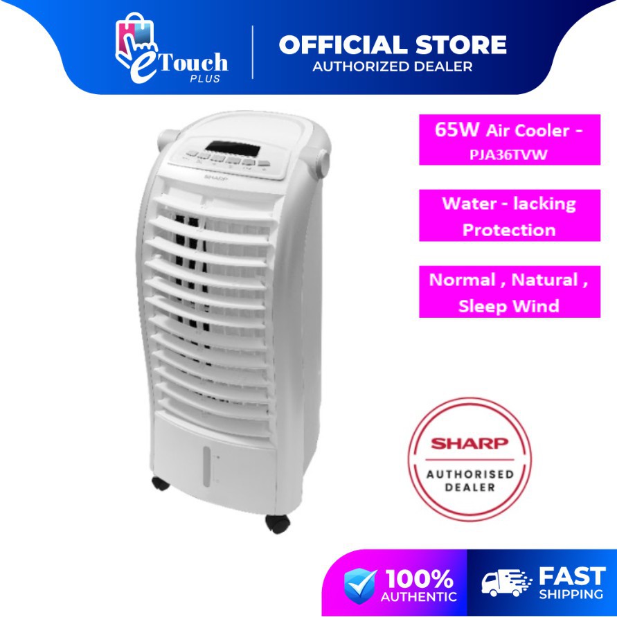 Sharp Air Cooler (6 L) PJA36TVB -Black/PJA36TVW -White | Shopee Malaysia