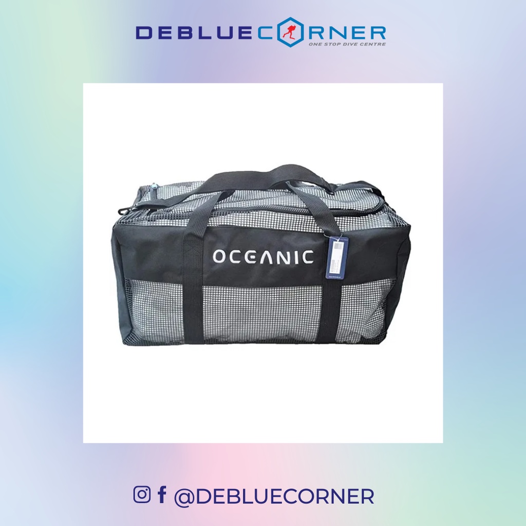 OCEANIC Mesh Duffel Bag (Scuba Diving/Snorkeling/Freediving) 100% ...