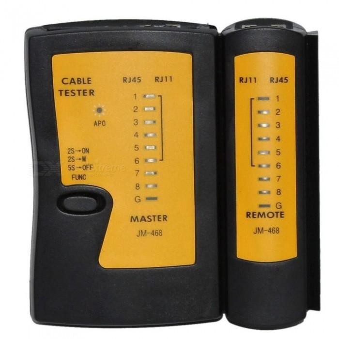 RJ45 RJ11 RJ12 RJ45 CAT5 Network LAN USB Cable Tester Double-twist ...