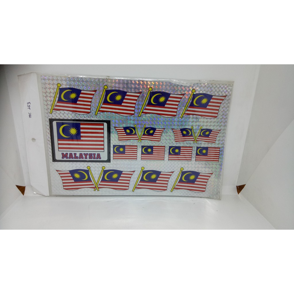 Flag Malaysia Sticker | Shopee Malaysia
