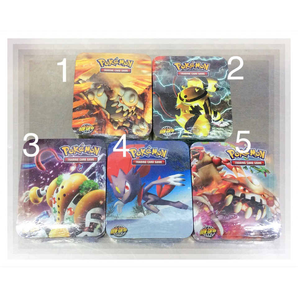 Pokemon Card Metal Box | Shopee Malaysia
