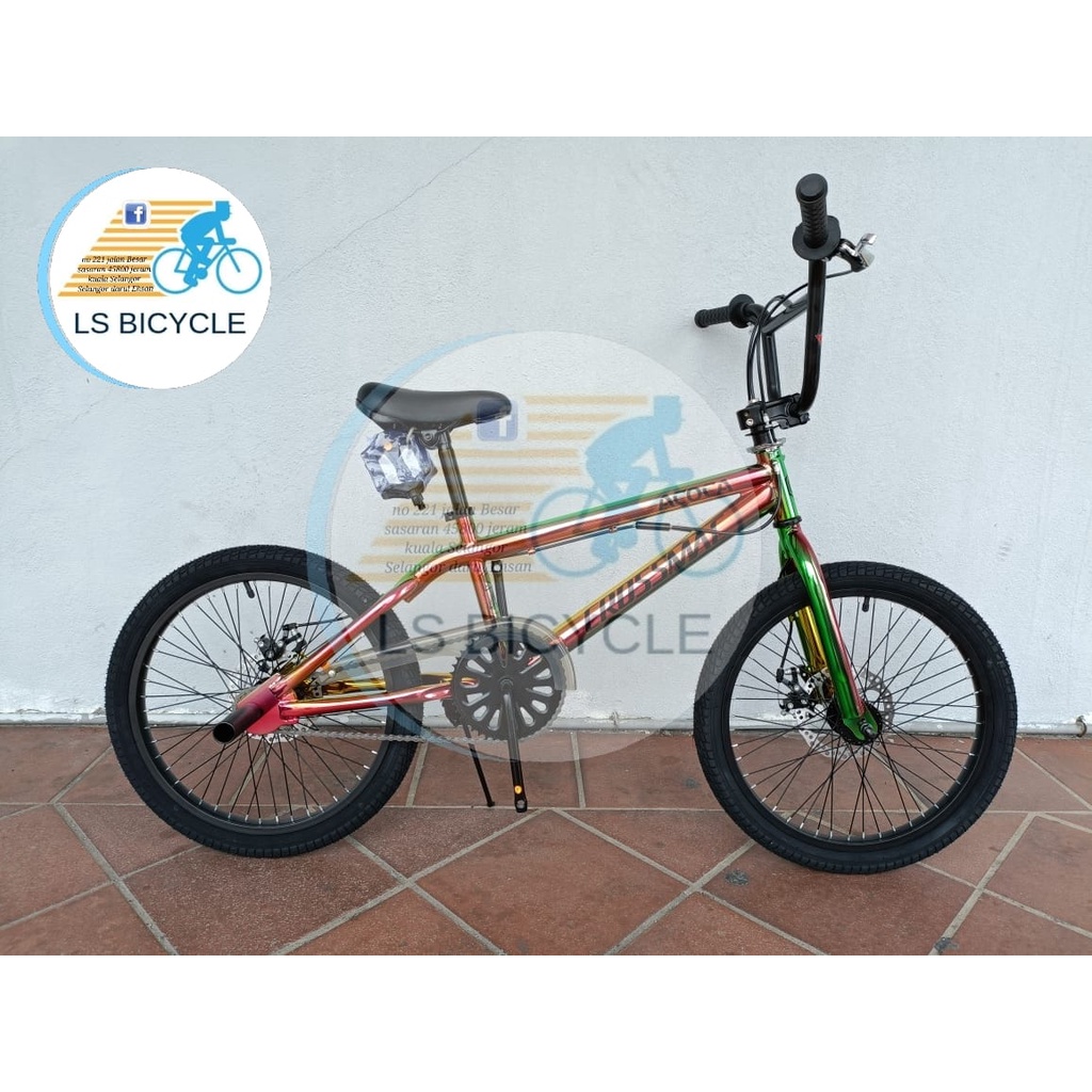 20 INCH BICYCLE BMX CROSSMAC ACOCA 20 INCH WITH 2 FREE GIFT | Shopee ...
