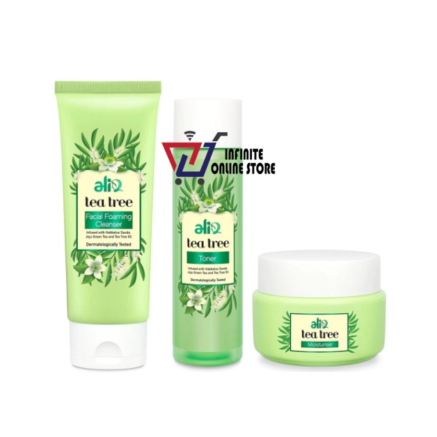 ALIA Tea Tree Skincare Set (Cleanser + Toner + Moisturiser) | Shopee ...