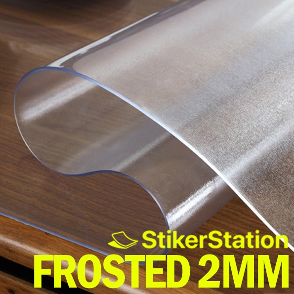 PVC Table Mat / Alas Meja Plastik Tebal / 1mm 2mm Thick PVC Table ...