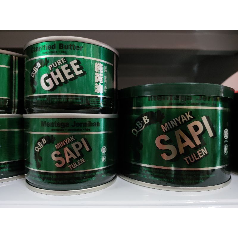QBB PURE GHEE MINYAK SAPI TULEN 150GM & 400GM# CLARIFIED BUTTER#PURE ...
