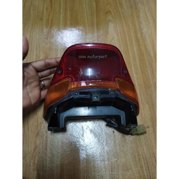 💯 ORIGINAL LAMPU BELAKANG/TAIL LIGHT 125Z 1ST MODEL ORIMOTOR | Shopee ...