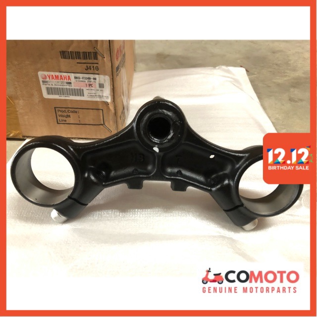 [DIJAMIN ORI] R15 Fork T (Front Fork Bracket) / Under Bracket 100% Original Yamaha Genuine Parts ...