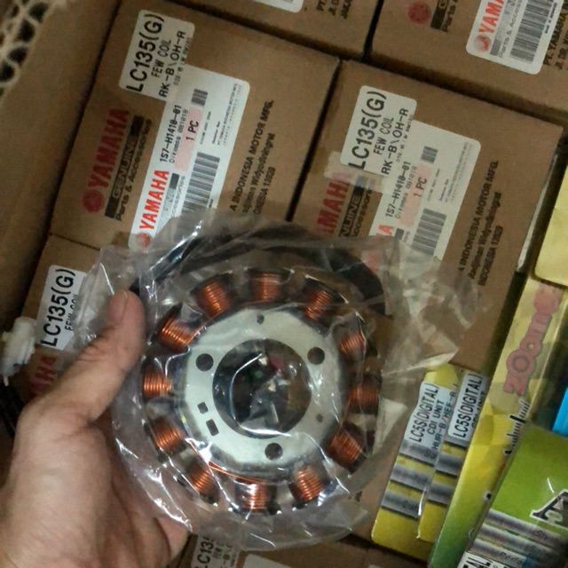 YAMAHA LC135 MAGNET COIL / FEW COIL ORIGINAL HONG LEONG | Shopee Malaysia