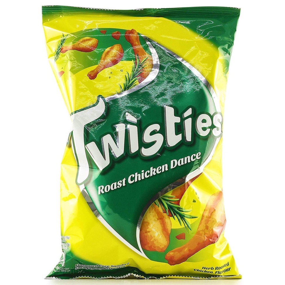 Twisties (140g) - BBQ Curry / Cheese / Spicy Seaweed / Chicken / Tomato ...