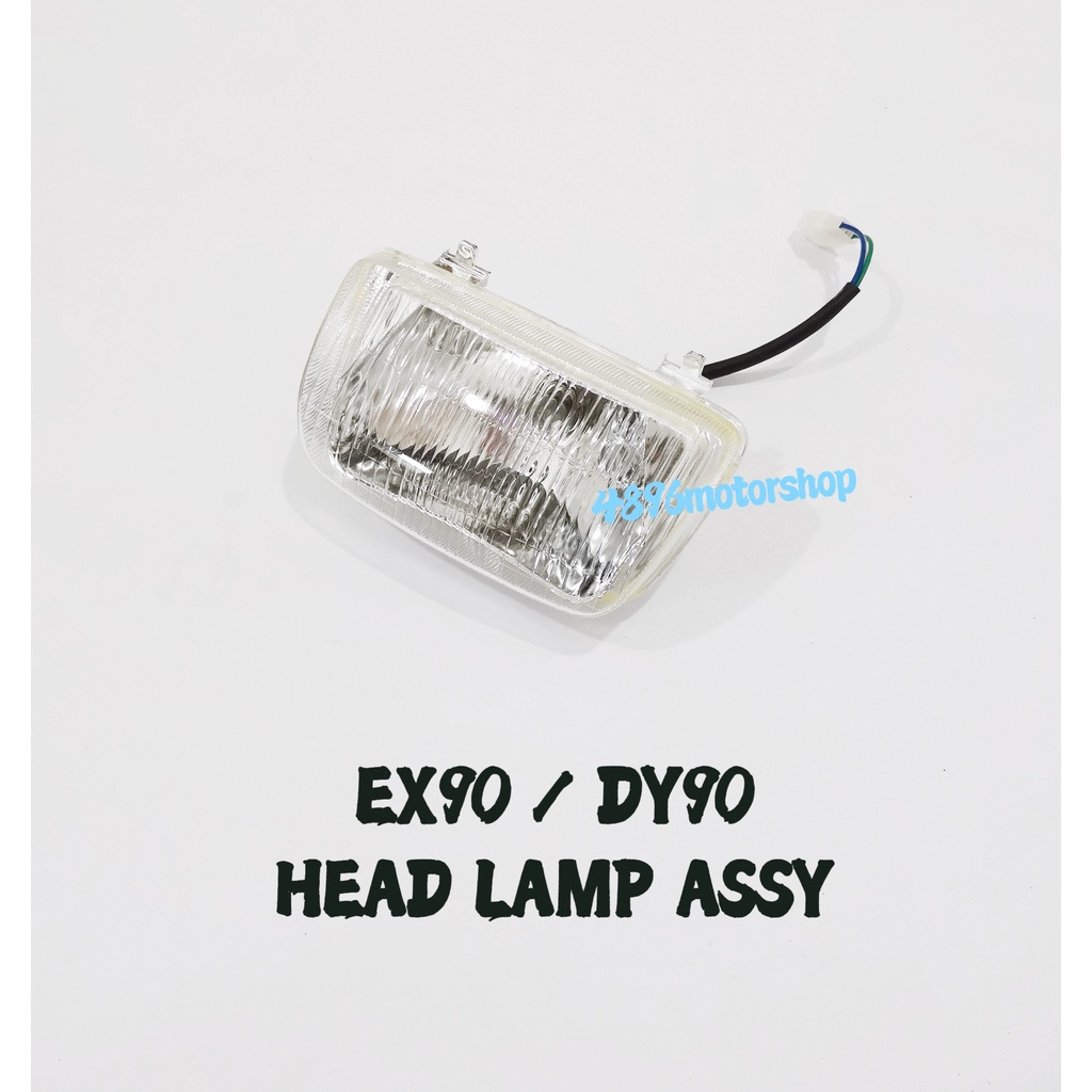DEMAK EX90 AVETA DY90 HEAD LAMP TAIL LAMP FRONT SIGNAL ASSY SET LAMPU ...