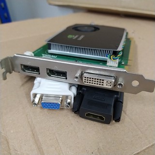Nvidia Quadro 4000 2000 2GD5 K600 Q600 1 GB ddr3 FX 580 work/game ...