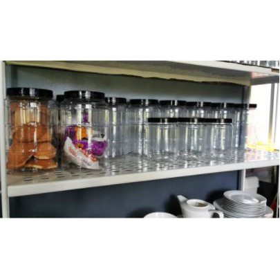 balang plastik besar tinggi isi bahulu tepung kerepek gula bekas biskut ...