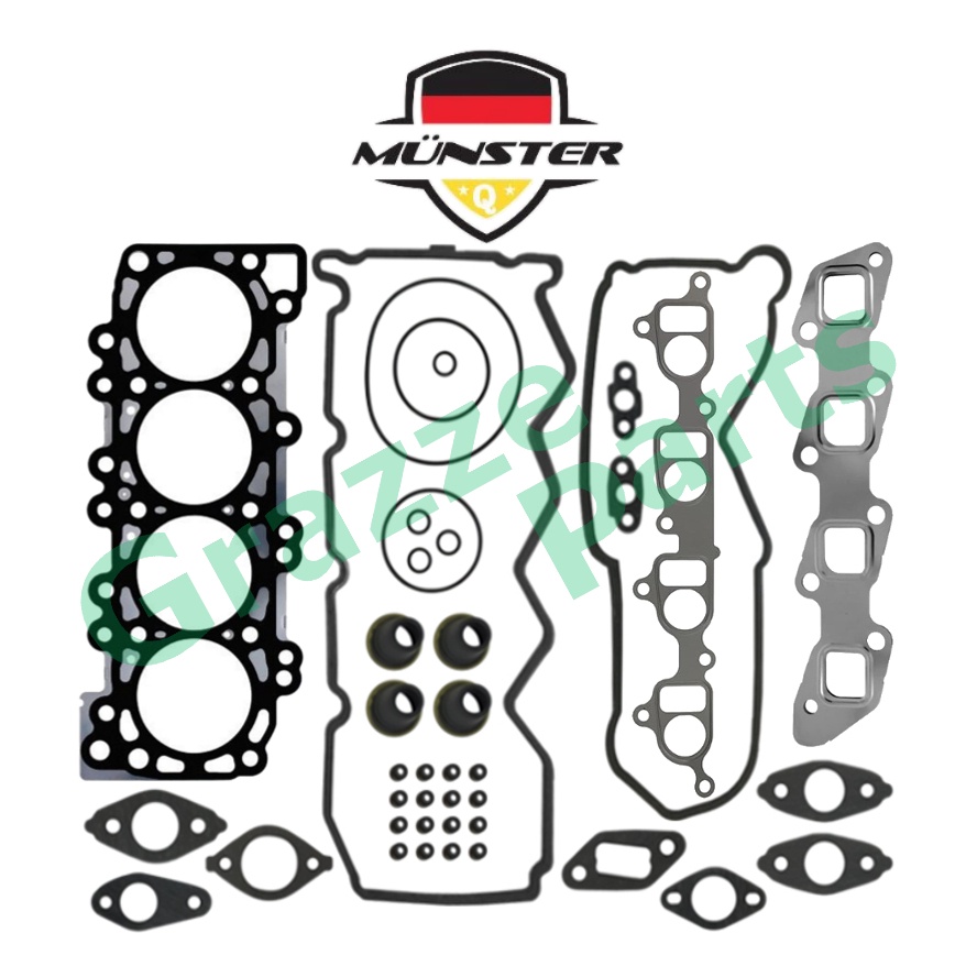 Münster ^Heavy Duty^ Head Top Gasket Set for Nissan Frontier 2.5 D22 ...