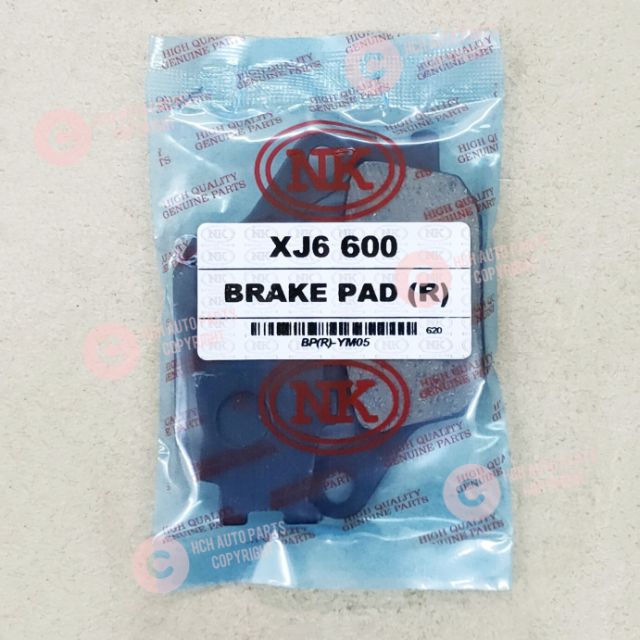 DISC BRAKE PAD (REAR) - YAMAHA - XJ6 600 (NK) | Shopee Malaysia