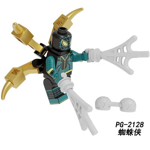 Lego PG2128 Minifigure Superhero Spiderman PG8249 Marvel Avenger BMS ...