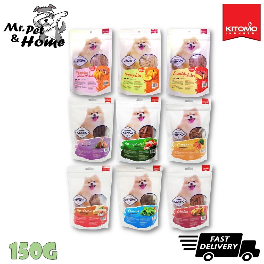 Kitomo Kenko Real Meat Snack 150G - Dog Treats / Dog Snack | Shopee Malaysia