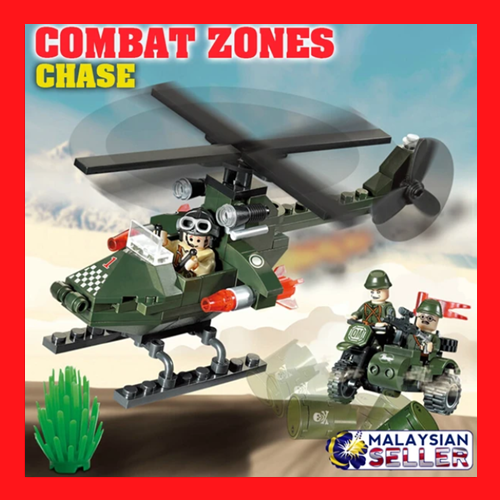 ENLIGHTEN [ CHASE ]- Combat Zones Building Block Toy ( 119 pcs ...