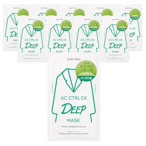 [Dewytree] AC Control EX Deep Mask Sheet/ Aqua EX Deep Mask Sheet ...