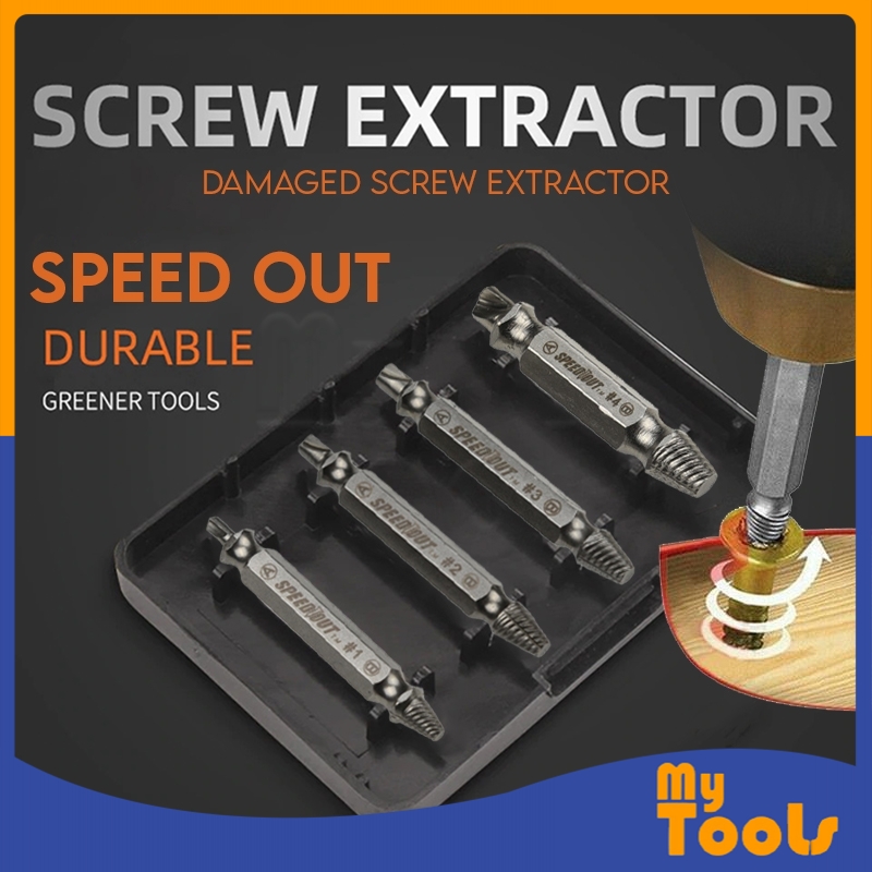 Mytools Speedout Speed Out Damaged Bolt Screw Remover Extractor ...