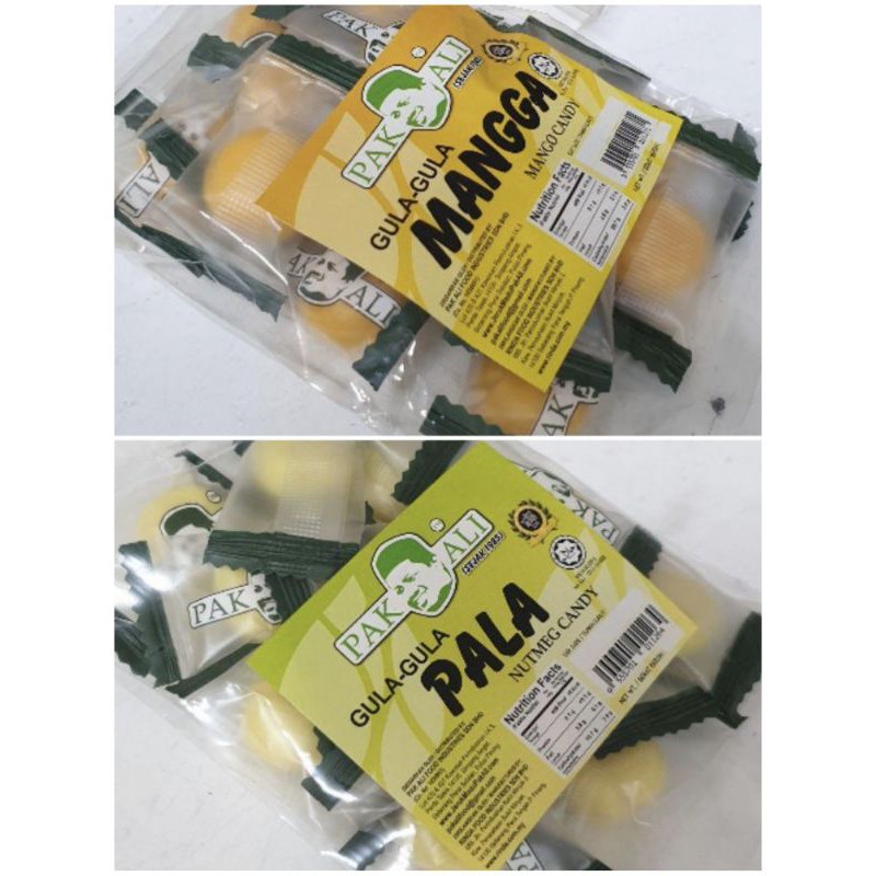 Gula-Gula Mangga dan Pala Jeruk Madu Pak Ali Original (nutmeg & Mango ...