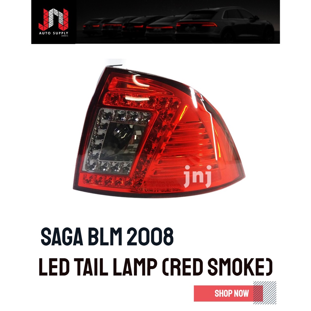 proton saga blm 2008-2011 projector head lamp / led tail lamp smoke/red ...