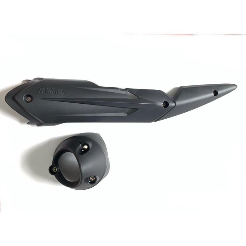 Yamaha LC V5 V6 V7 V8 Muffler Protector + Cap Exhaust Cover LC Muffler ...