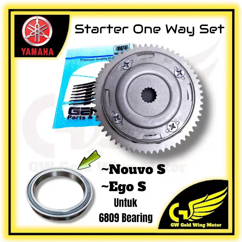 YAMAHA EGOS NOUVOS STARTER ONE WAY SET MAGNET ONE WAY SET TAIWAN FOR ...