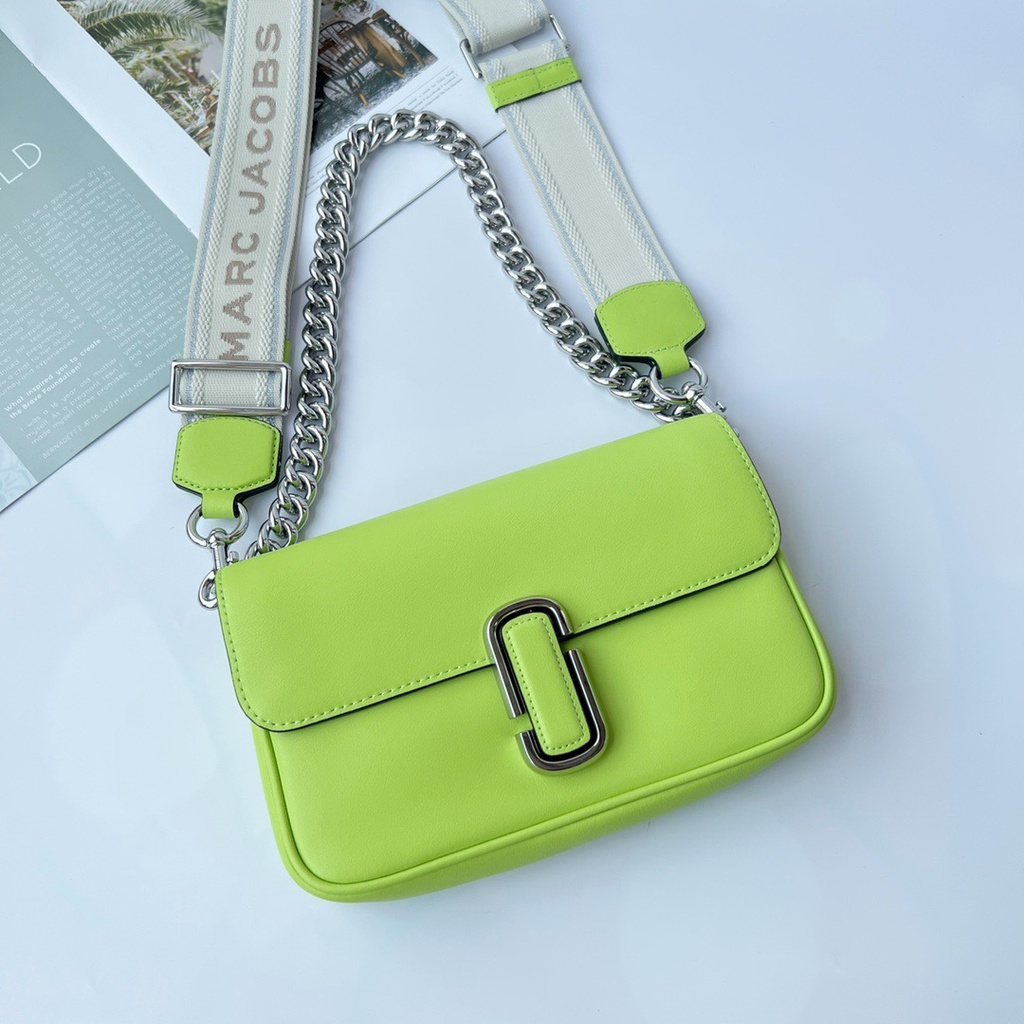 4100 Women's mj camera bag Fashion shoulder Bag marc jacobs GREEN ...