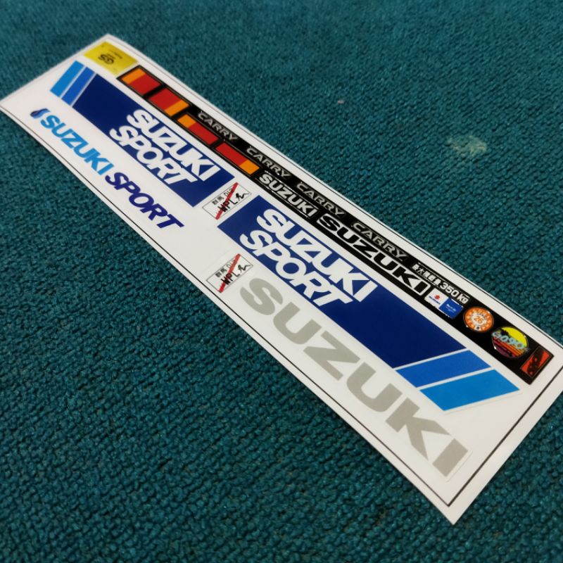 Suzuki Carry RC WPL D12 Sticker | Shopee Malaysia