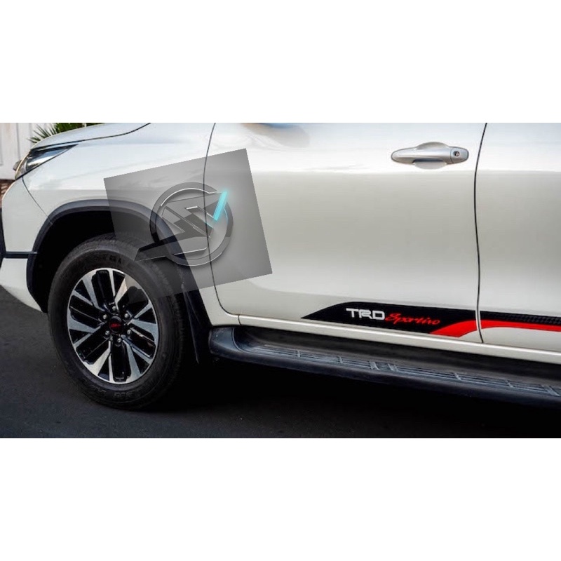 (Ready Stock)S195# TRD Sportivo Decal Body Sticker for Toyota Fortuner ...